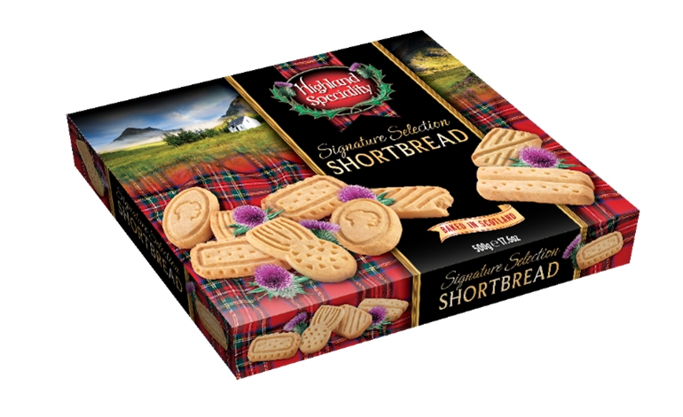 500g Highland Speciality Selection Shortbread - The Gift Wholesaler