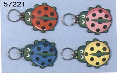 LADYBIRD KEYRING - The Gift Wholesaler