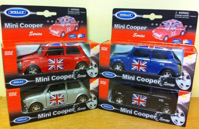 DIE CAST MINI COOPER - The Gift Wholesaler