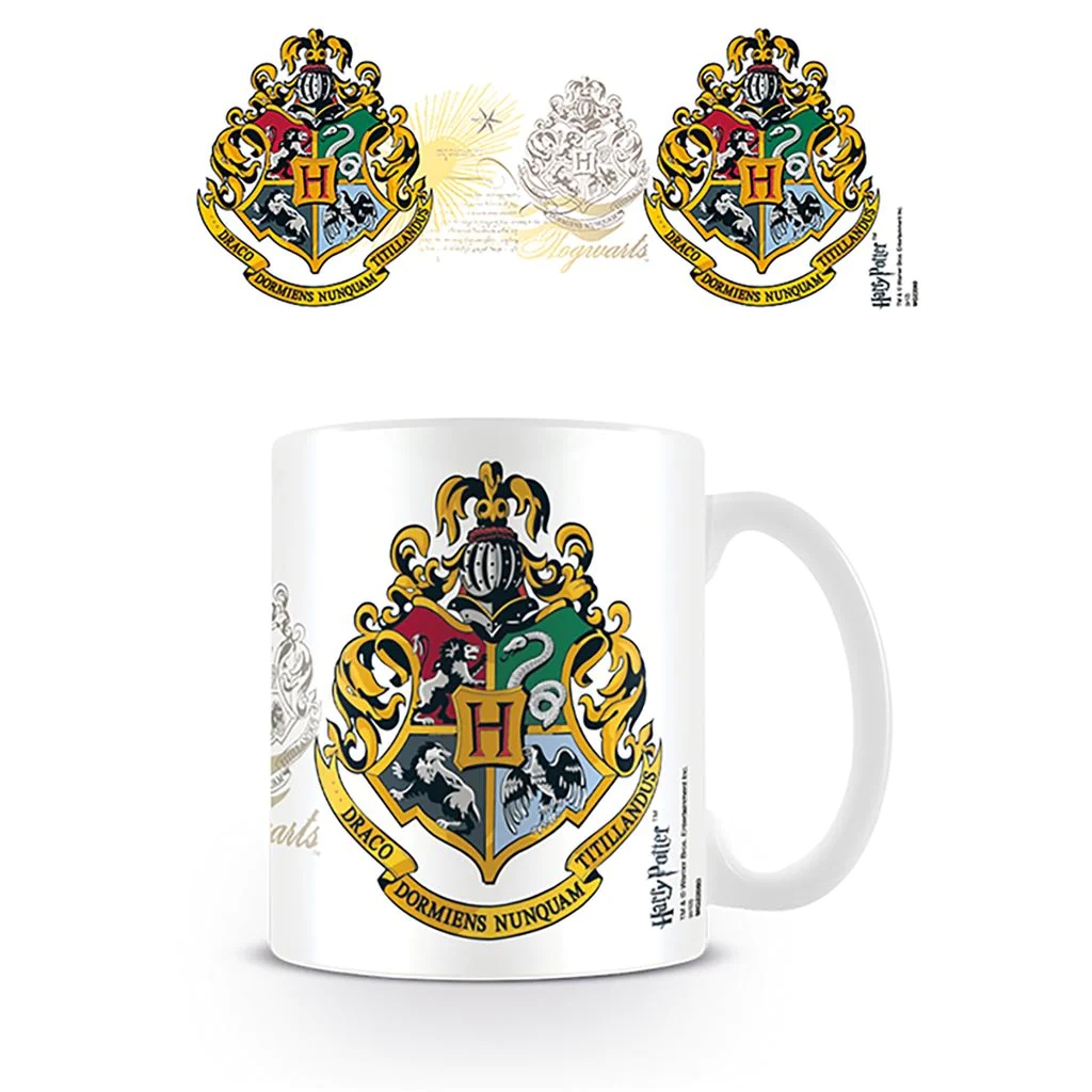 HARRY POTTER - HOGWARTS CREST MUG - The Gift Wholesaler