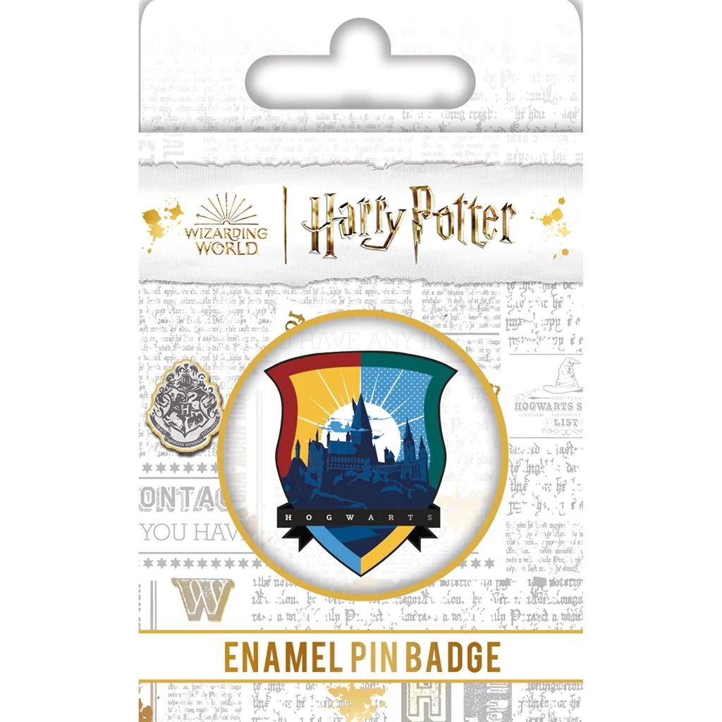 HARRY POTTER CHECKMATE HOGWARTS PIN BADGE - The Gift Wholesaler