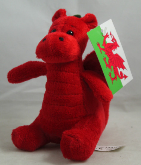 WALES PLUSH DRAGON MINI - The Gift Wholesaler