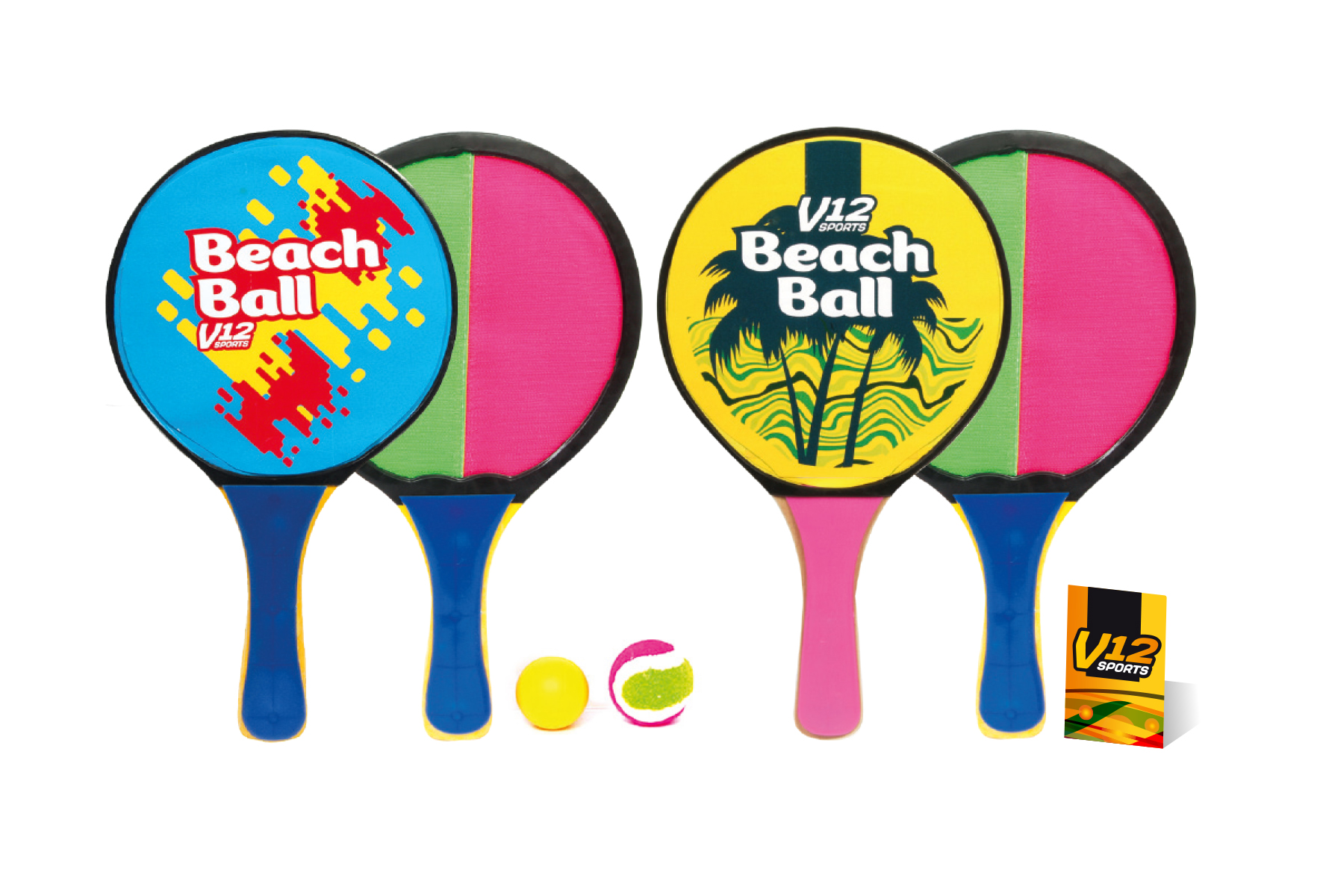 PADDLE BAT GAME - VELCRO - The Gift Wholesaler