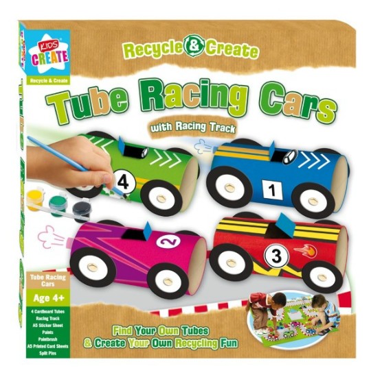 RECYCLE TUBE RACING CARS - The Gift Wholesaler