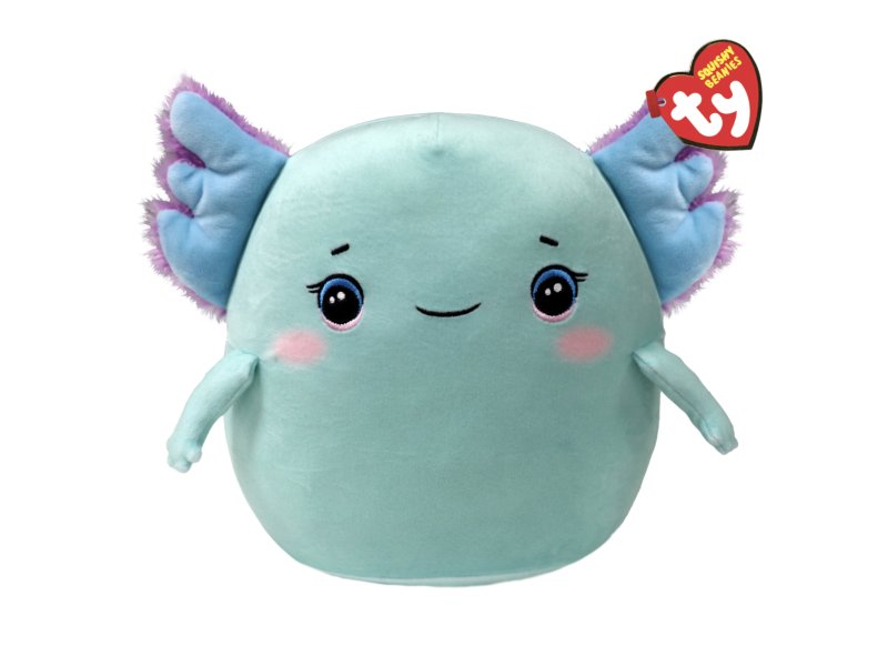 TY SQUISH-A-BOO 10" - CHARLIE AXOLOTL - The Gift Wholesaler