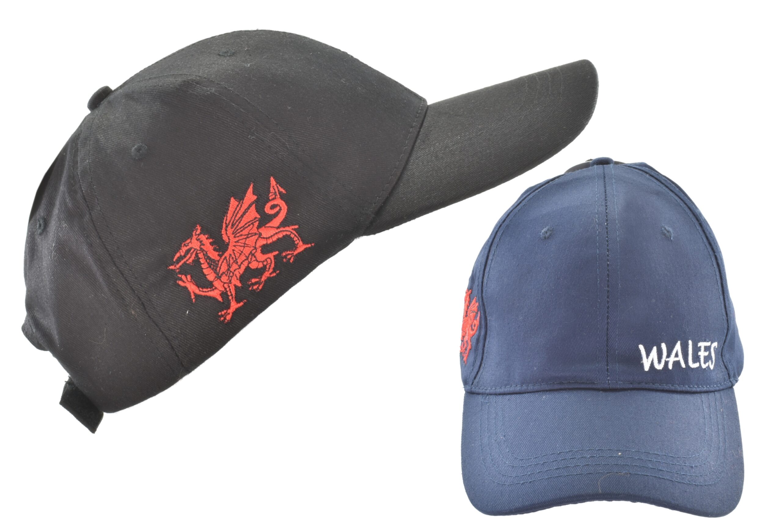 Wales Design Baseball Cap 2 Assorted Colours - The Gift Wholesaler