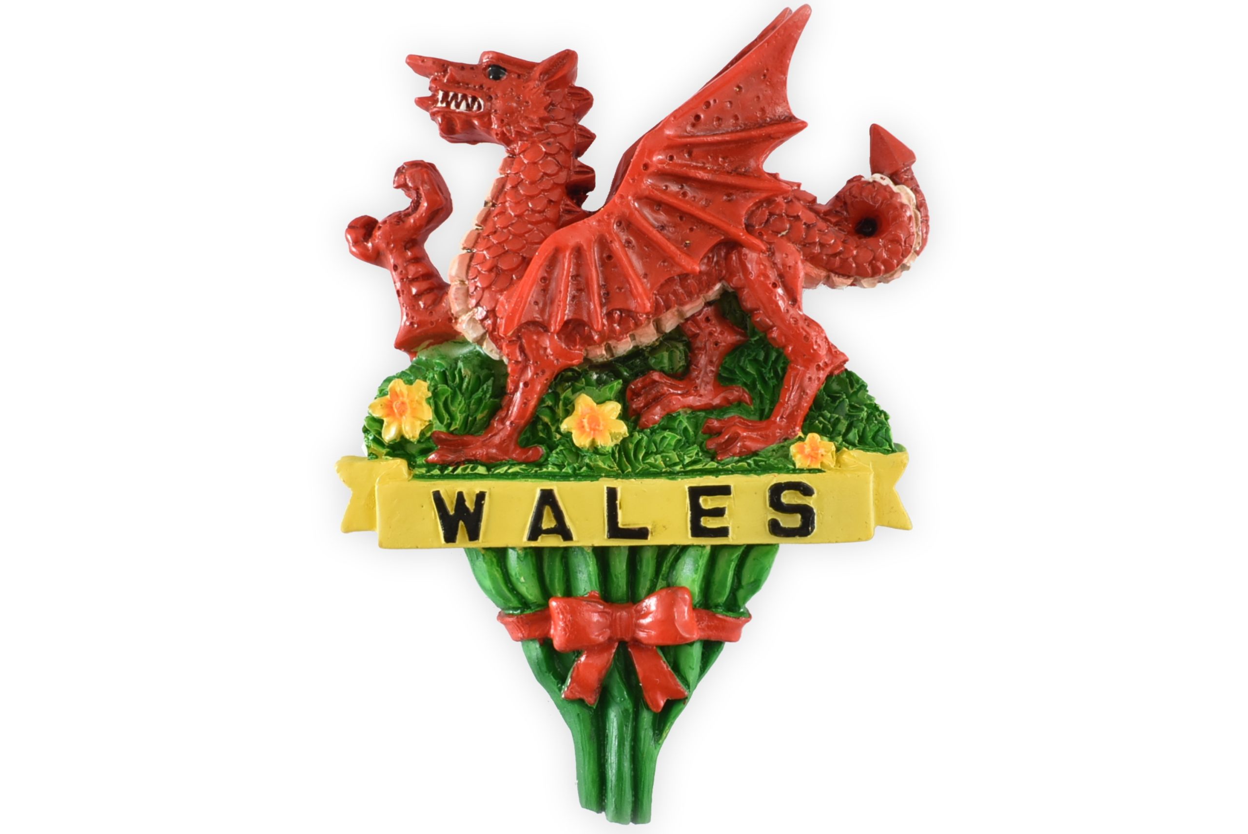 WALES DRAGON RESIN MAGNET - The Gift Wholesaler