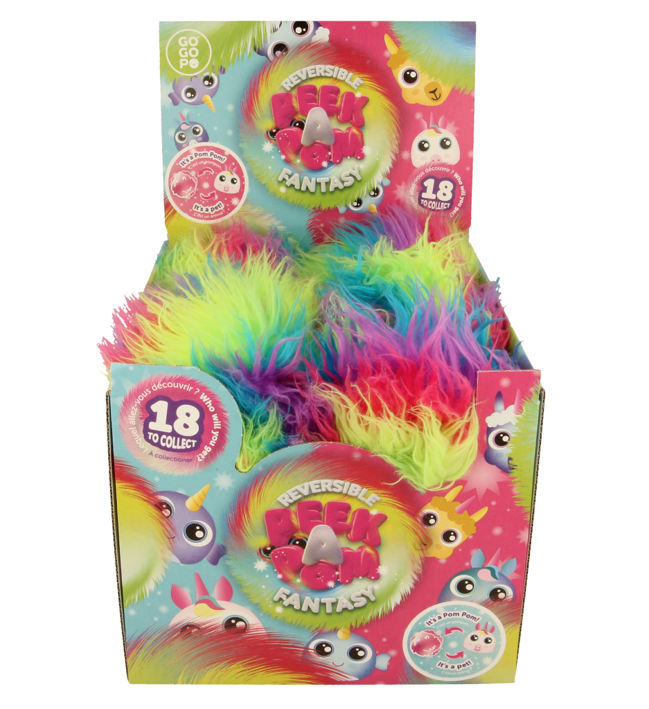 GOGOPO PEEK-A-POMS Fantasy - The Gift Wholesaler