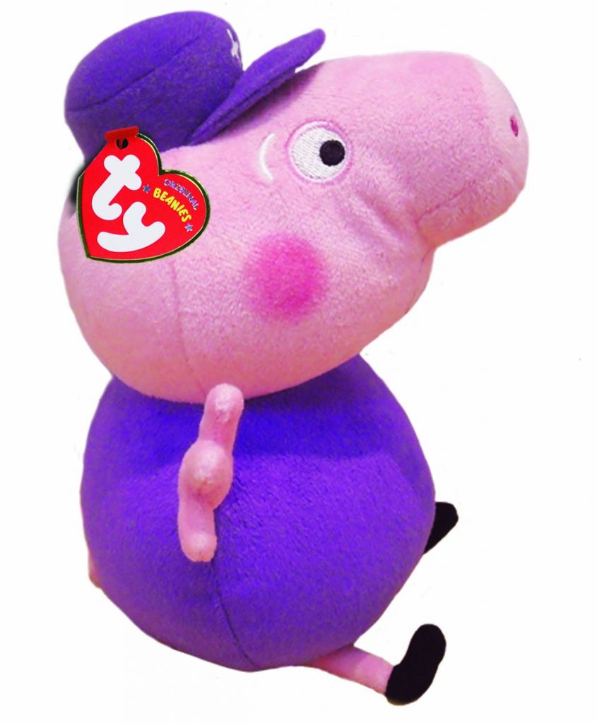 TY PEPPA PIG BEANIE - GRANDPA PIG - The Gift Wholesaler