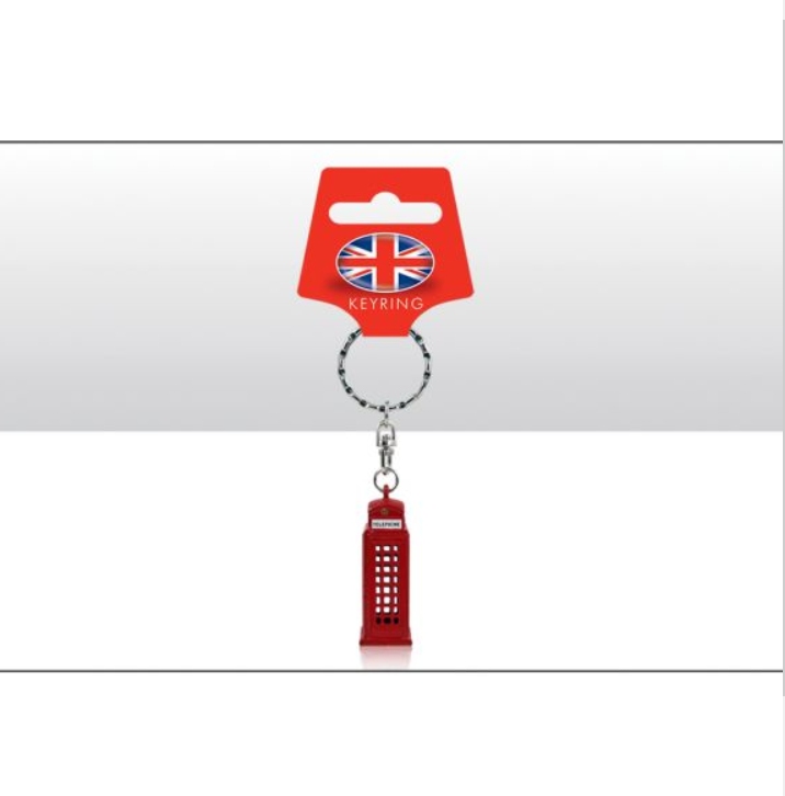 DIECAST KEYRING PHONEBOX - The Gift Wholesaler